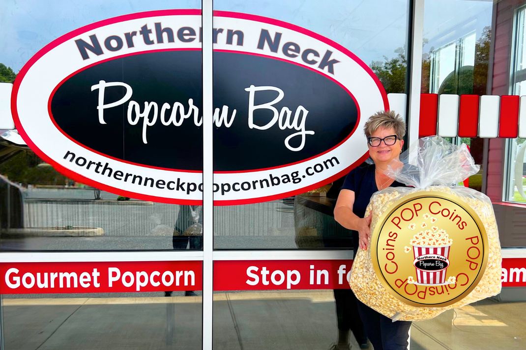 POP Coins Rewards – Northern Neck Popcorn Bag